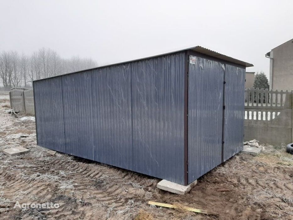 Novi Schowek hala budowlana 3x5 w ocynku blaszak Transport oraz monta metalni hangar