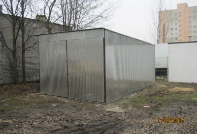 Novi Nowy Blaszak - Garaż Blaszany o wymiarach 3x5 Montaż metalni hangar