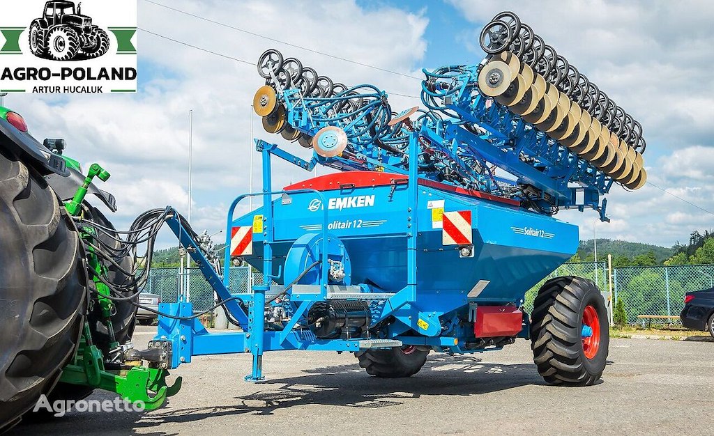 Lemken SOLITAIR 12/800 K-DS - 2015 ROK - 7259 ha - NOWSZY MODEL transporter zrna