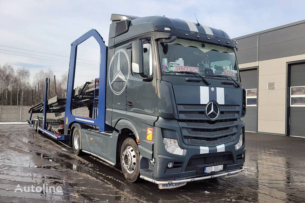 Mercedes-Benz Actros 1842 autotransporter + prikolica autotransportera