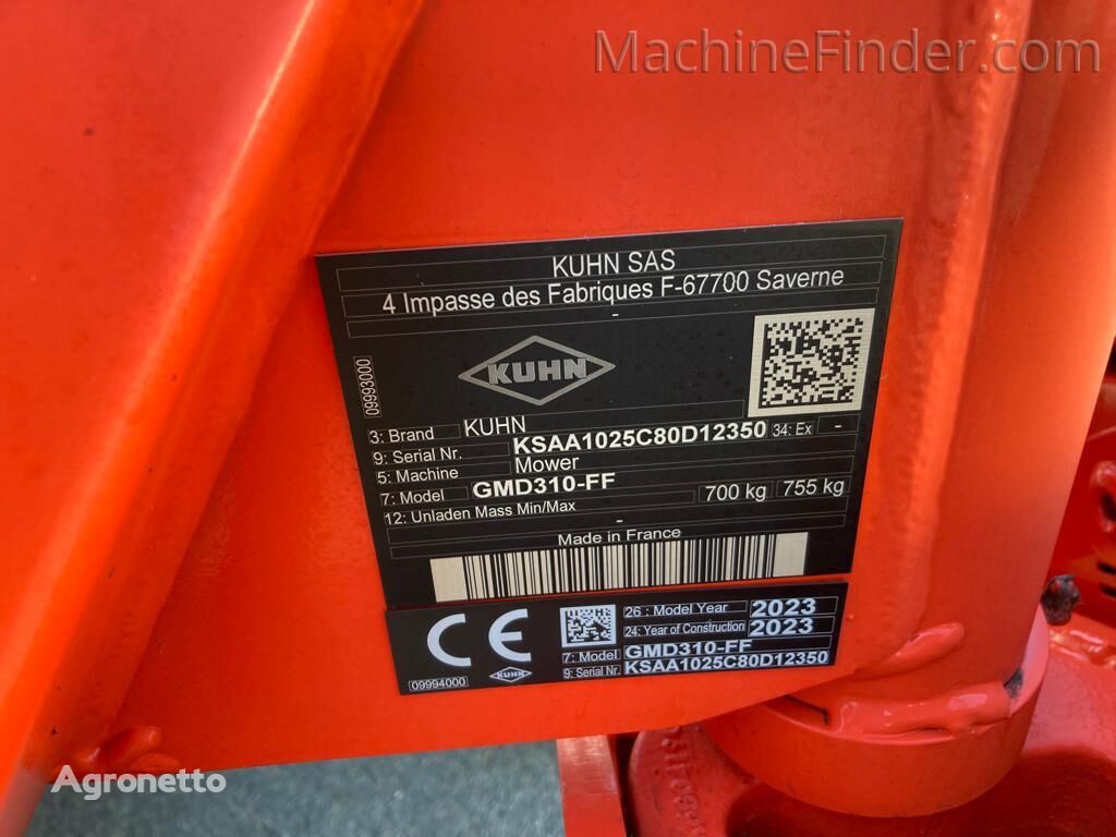 Kuhn GMD 310 – FF rotaciona kosilica