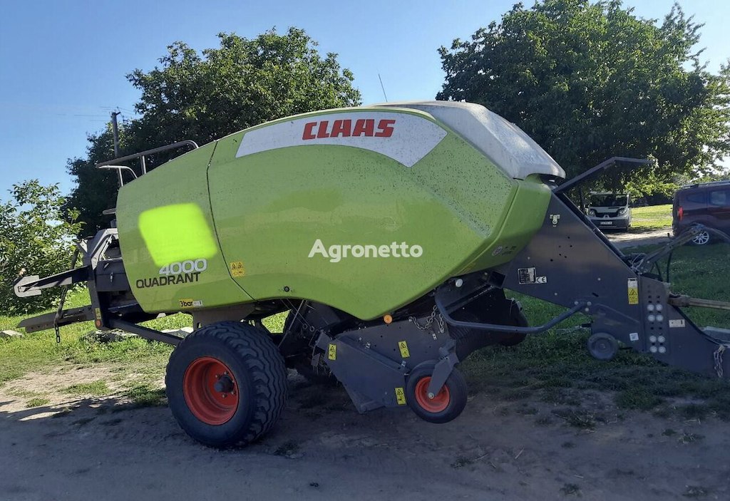 Claas Quadrant 4000 balirka za četvrtaste bale