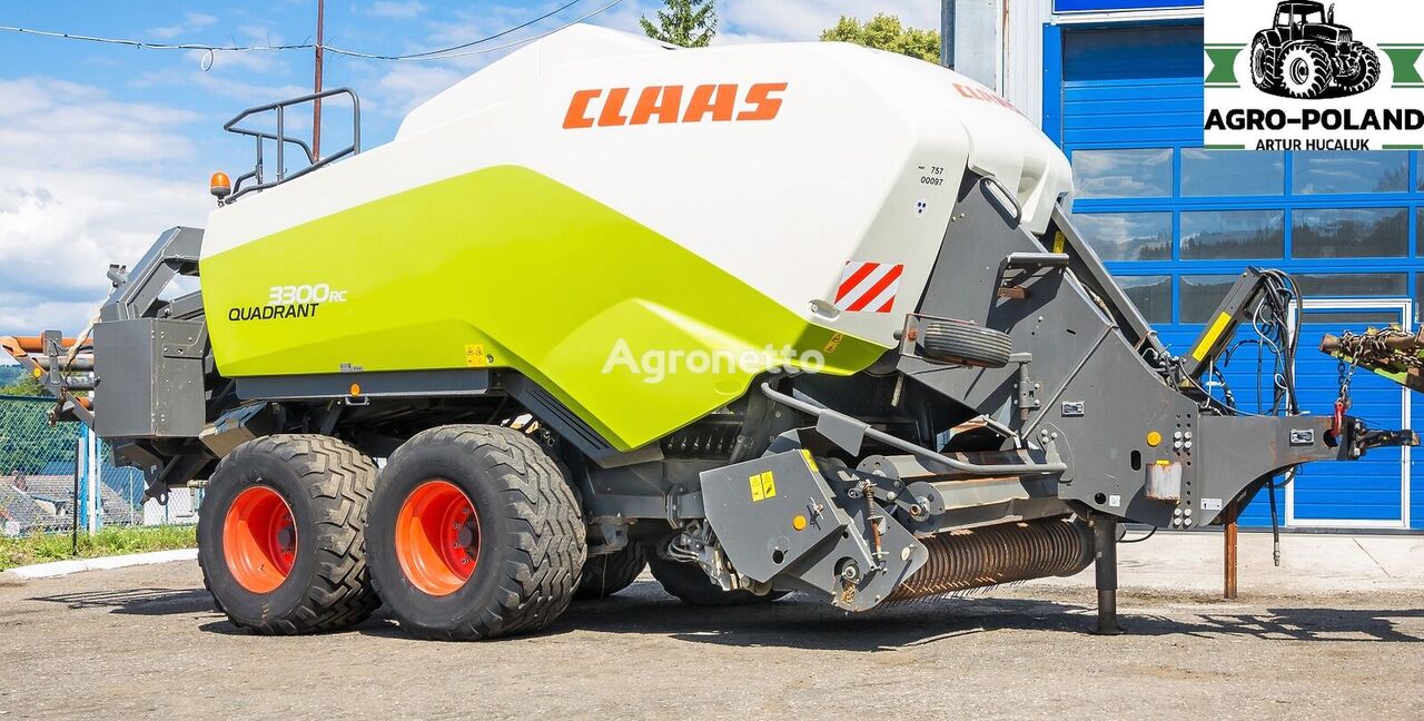 Claas QUADRANT 3300 RC - TANDEM - 2012 ROK balirka za četvrtaste bale