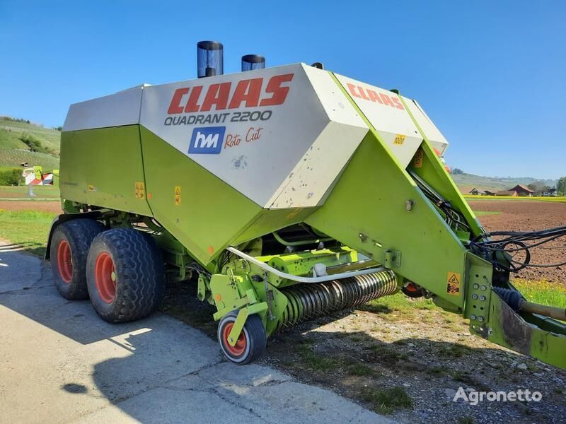 Claas QUADRANT 2200 RC balirka za četvrtaste bale