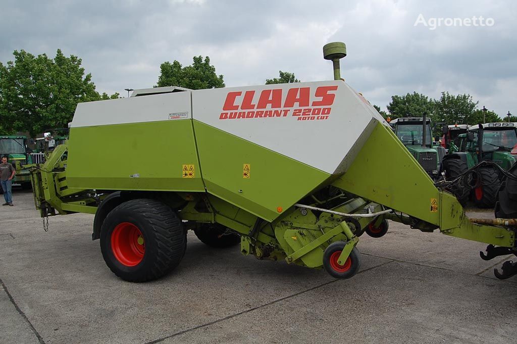 Claas Quadrant 2200 balirka za četvrtaste bale