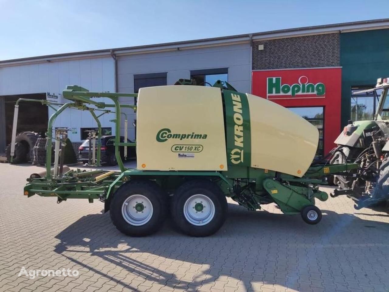 Krone comprima cv 150 xc balirka za četvrtaste bale