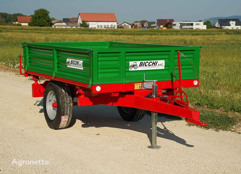 Nova Bicchi PKE2,7T, Kmetijska Prikolica Enoosna traktorska prikolica