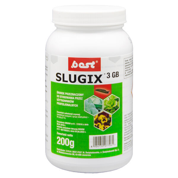 Novi BestMassage Slugix 3 GB 200G na ślimaki insekticid