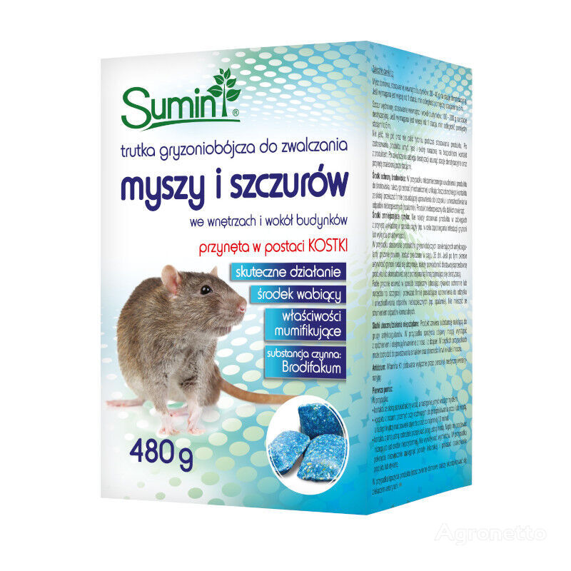Novi Sumin Trutka kostka woskowa 25 PPM BOX 480G (4x120G) insekticid
