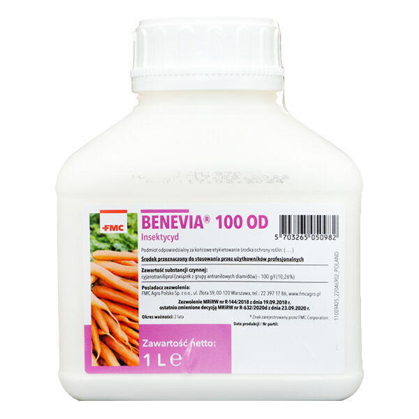 Novi FMC Benevia 100 OD 1L insekticid