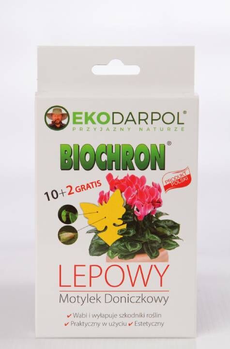 Novi Biochron Lepowy Motyl Doniczkowy 10 SZT. + 2 SZT. GRATIS insekticid