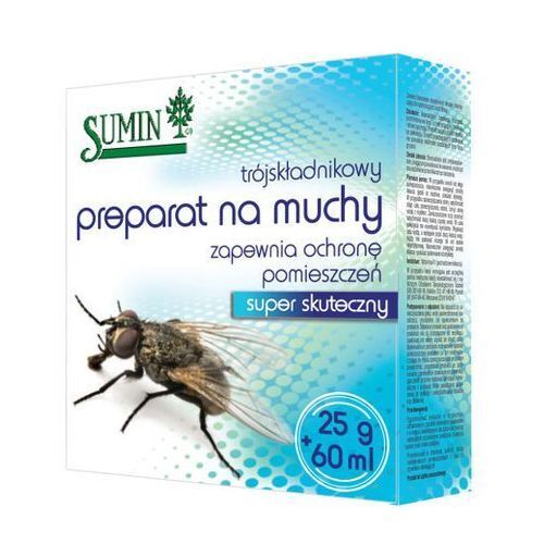 Novi Trójskładnik Na Muchy 25g+60ml Sumin insekticid