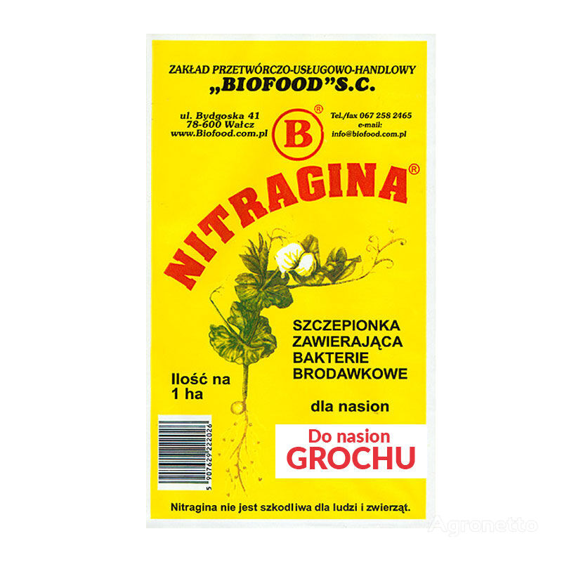 Novi Nitragina na 1 ha dla nasion grochu stimulator rasta biljaka