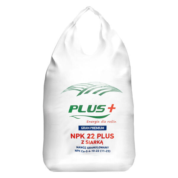 Novi NPK 22 Plus z siarką (Lubofos) (Ca, S) 4-10-22 (8,5-22) BB 500KG stimulator rasta biljaka