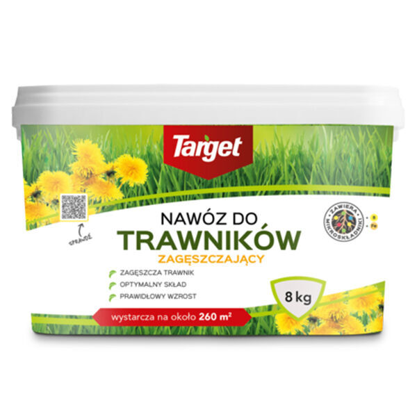 Novo Nawóz do trawników ZAGĘSZCZAJĄCY Target 8KG kompleksno đubrivo
