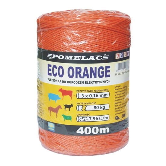 POMELAC plecionka Eco Orange 400 m potrepštine za kućne ljubimce