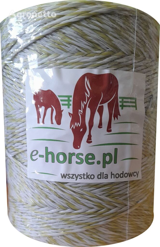 E-HORSE plecionka ogrodzeniowa biało-zielona 500 m potrepštine za kućne ljubimce