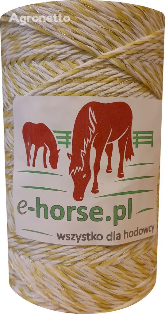 E-HORSE plecionka ogrodzeniowa biało-zielona 250 m potrepštine za kućne ljubimce