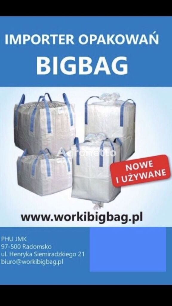 Uvoznik BIG BAG Proizvoђach novih i polovnih torbi BIGBAG NAЈIKSZI