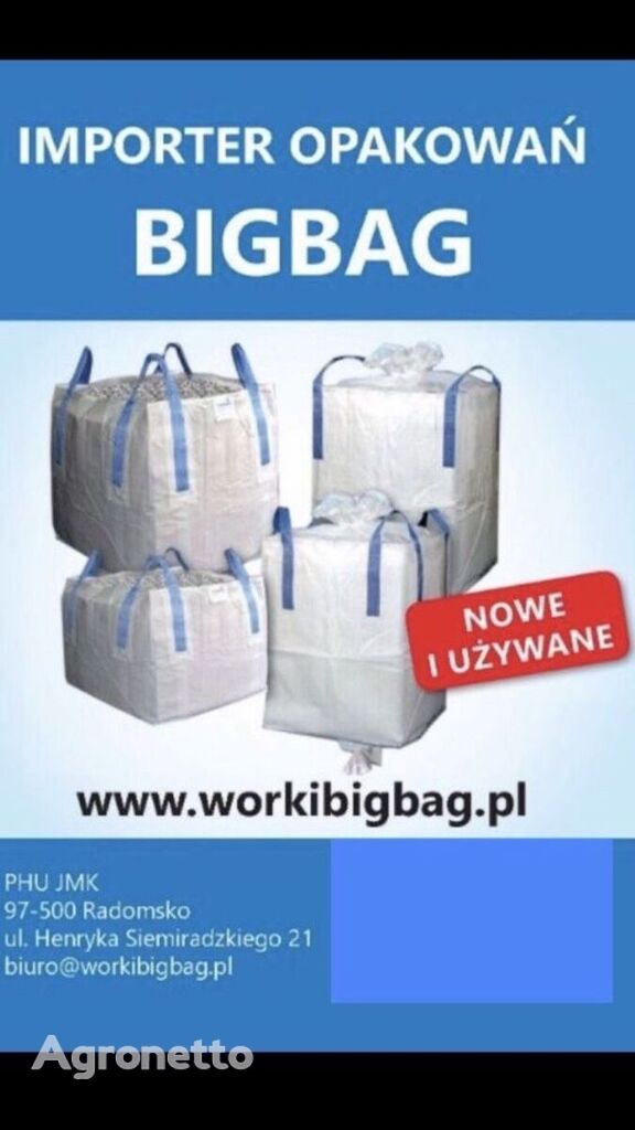 Big Bag Bags 96k96k140 BigBag Big Bag zhyto Ostatsi 1250kg