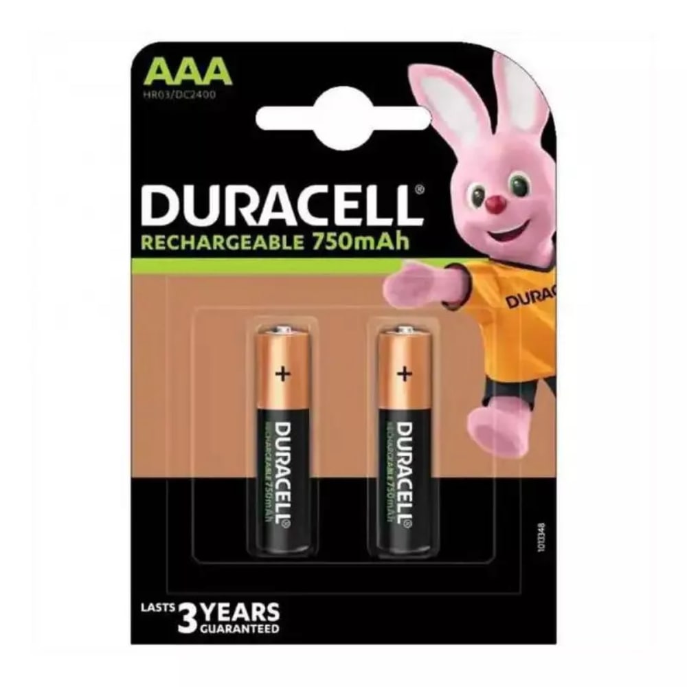 DURACELL Rechargeable AAA 750 mAh 2/1 Punjiva baterija