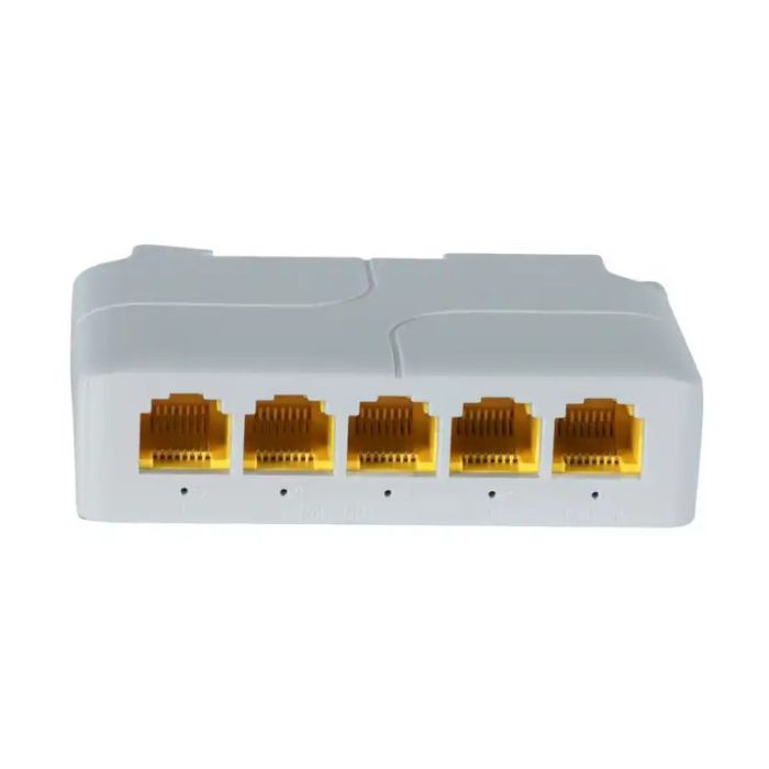 POE-EXT-14G 5 port, 1000mbpsPOE extender, 30/60W 8W/port, POE voltage 44-57Vdc, 100m, 802.3af/at