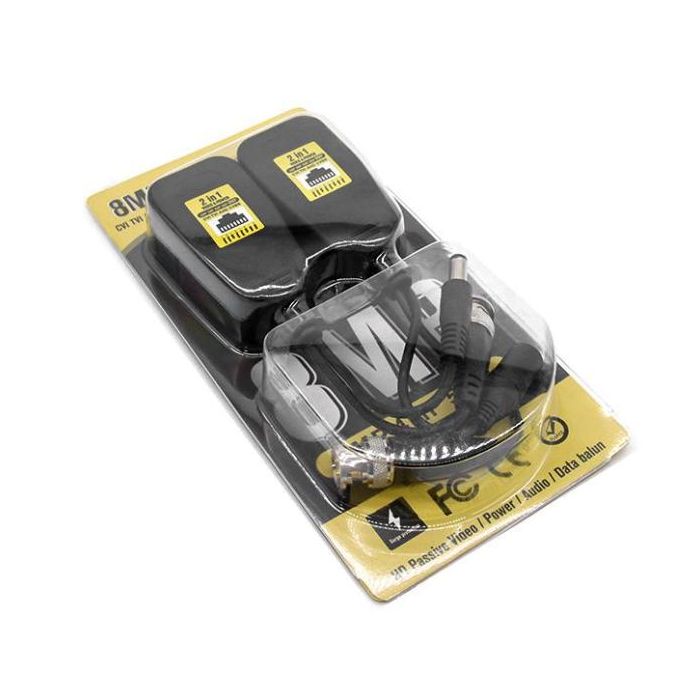 BALUN-DF308 Gembird 8 megapiksela rj 45 balun do 300m od 12-48v
