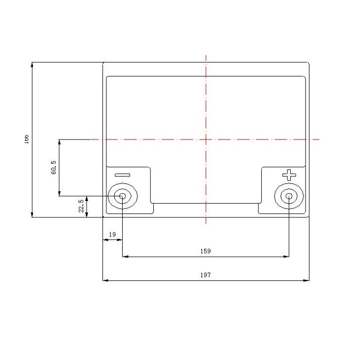 NPP NPG12V-38Ah, GEL BATTERY, C20=38AH, T14,197*165*174*174, 11KG, Light grey