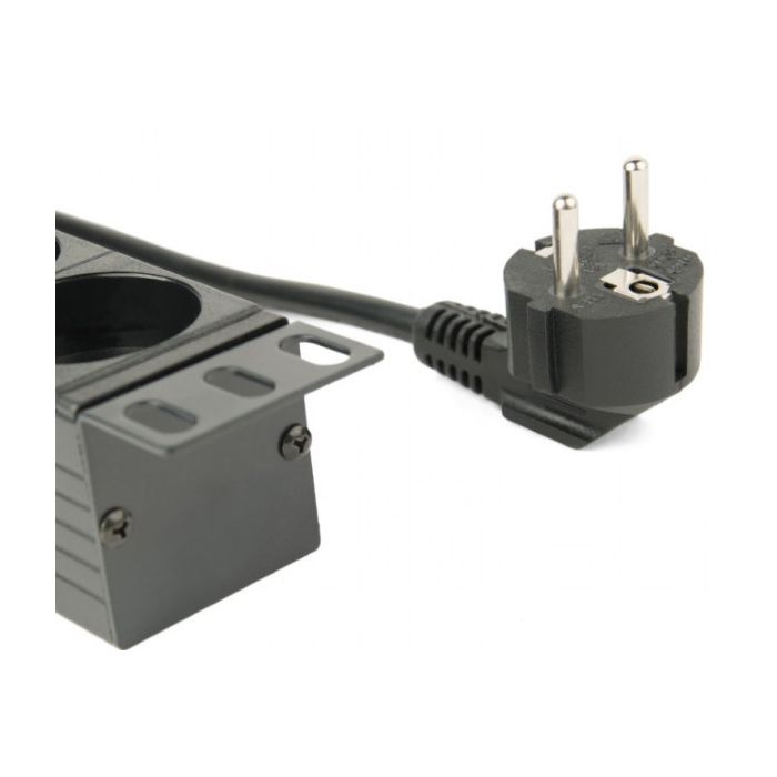 EG-PDU-014 Produzni kabl sa zastitom 8 uticnica 16A, PDU 1U, aluminium, 3m