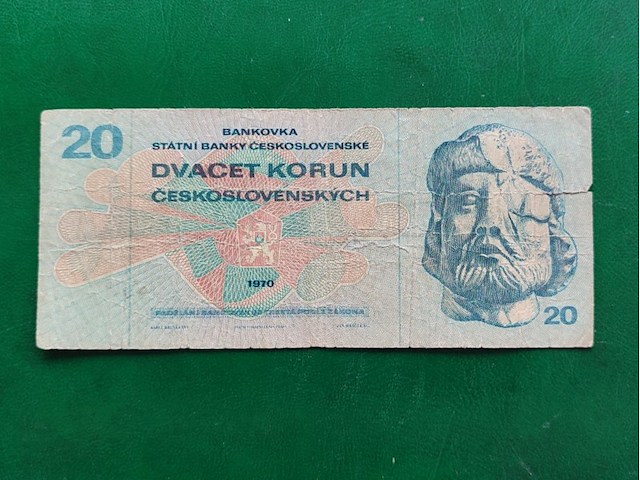 20 KORUN 1970