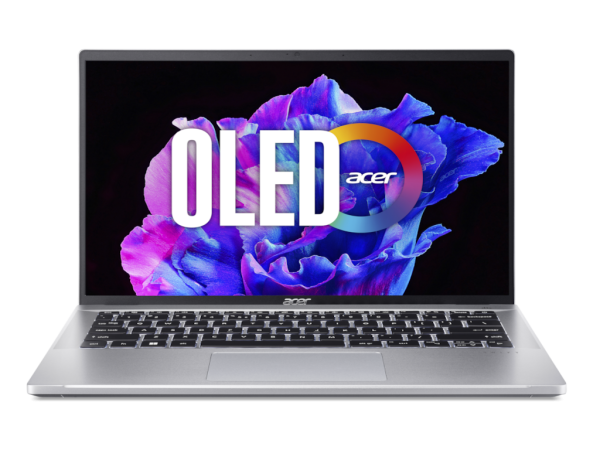 Acer Laptop Swift SFG14-71 Win 11 Home 14'' 2.8K OLED i5-13500H 16GB 1TB SSD FPR SCR backlit srebrna (NX.KF1EX.007)