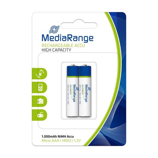 MEDIARANGE LR 3 1000Mah Punjiva baterija AAA 1/2 blister