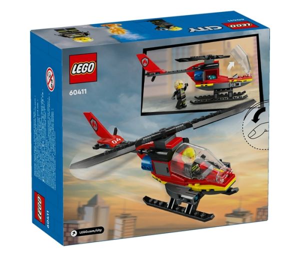 IGRACKA LEGO CITY FIRE FIRE RESCUE HELICOPTER