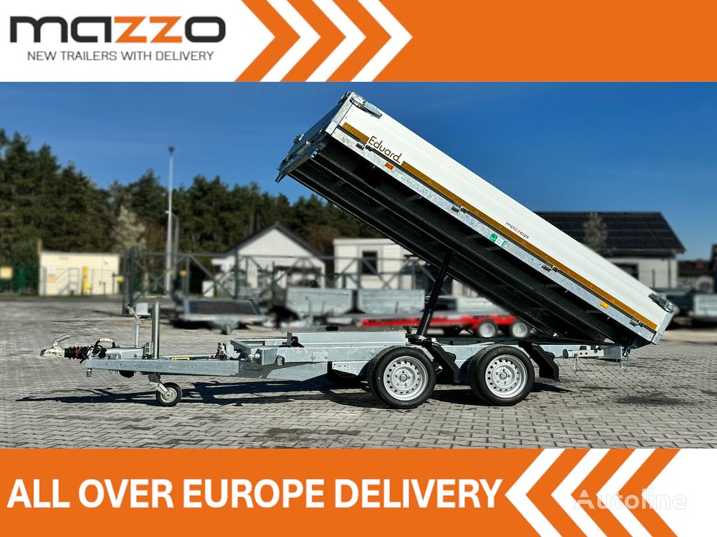 Nova Eduard 3318-4-33-3563-P 3-Way Tipper trailer with electrical and manual prikolica kiper