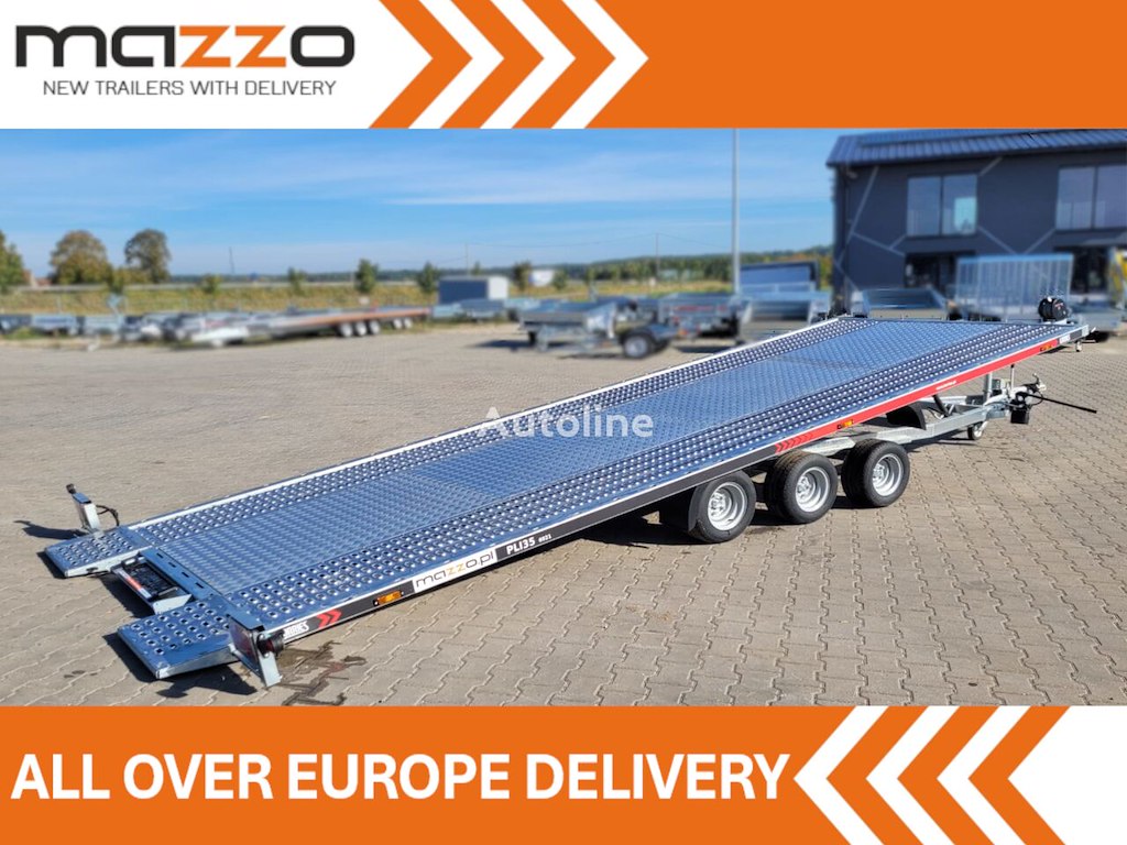 Nova Lorries PLI 35-6021 600x201cm 3 axles til trailer GVW 3500kg prikolica autotransportera