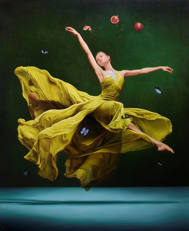 Slika Ivana Karafilovskog – Balerina 1