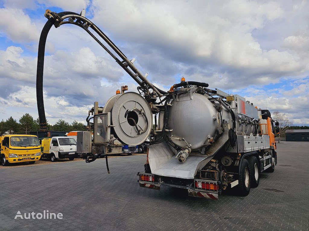 Mercedes-Benz WUKO KROLL COMBI FOR SEWER CLEANING kombinovano vozilo za čišćenje kanalizacije