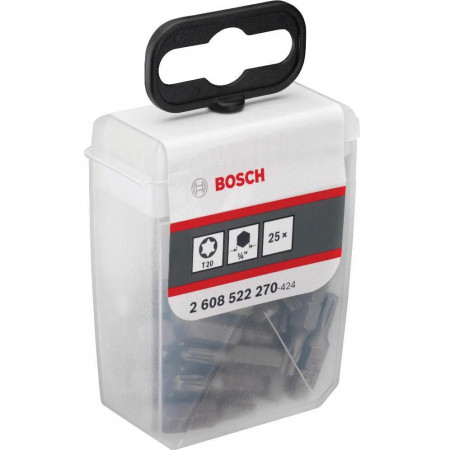 Bitovi Torx T20 25mm u Tic Tac pakovanju - 25kom Extra tvrdi BOSCH