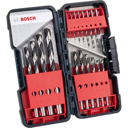 Burgije spiralne za metal HSS 18kom. PointTeQ ToughBox Set BOSCH