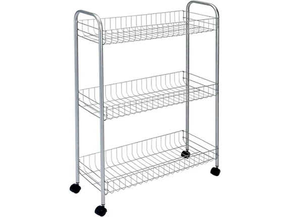 Metaltex Polica sa točkovima Slim Cart de Luxe
