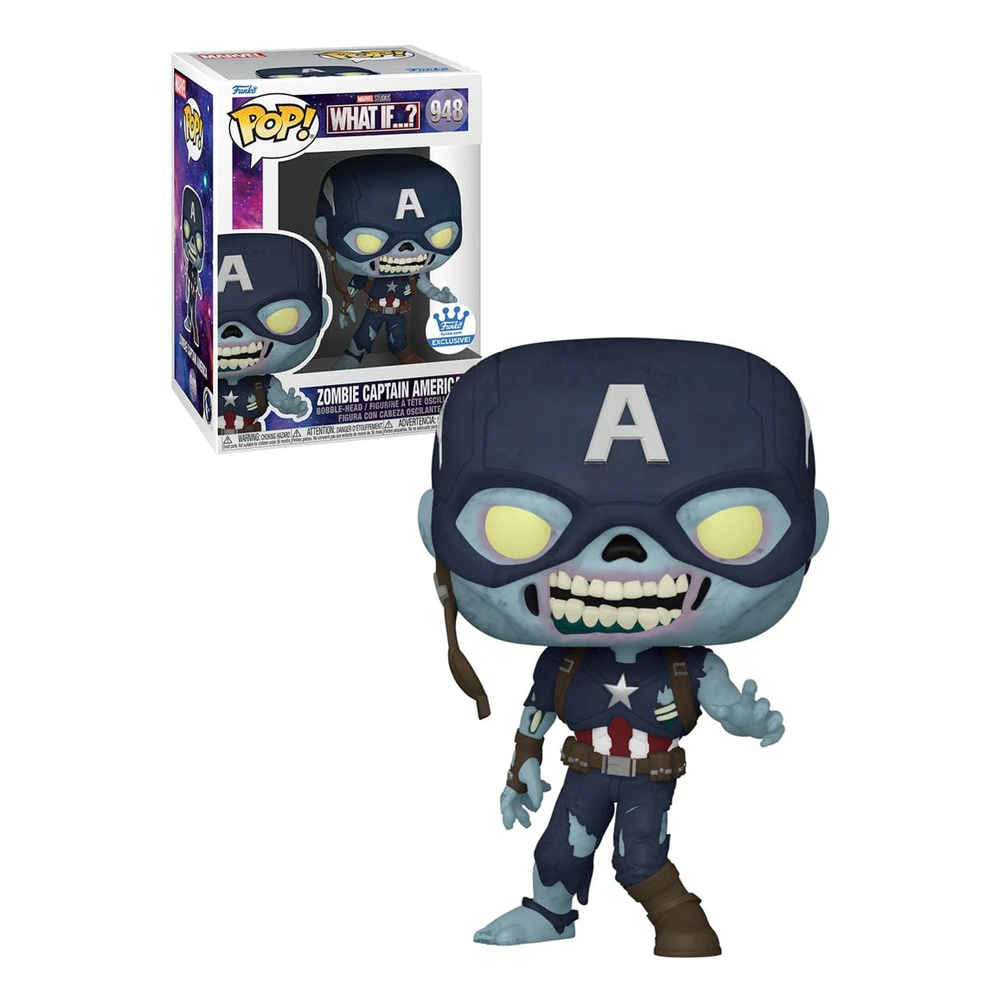 Funko POP! Marvel: What If - Zombie Captain America