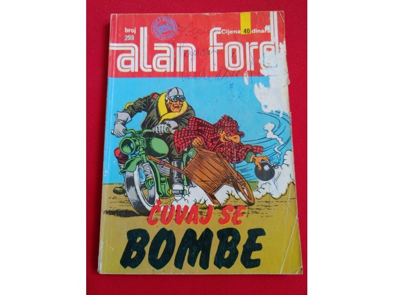 Alan Ford (Vjesnik) - br. 299 - Cuvaj se bombe