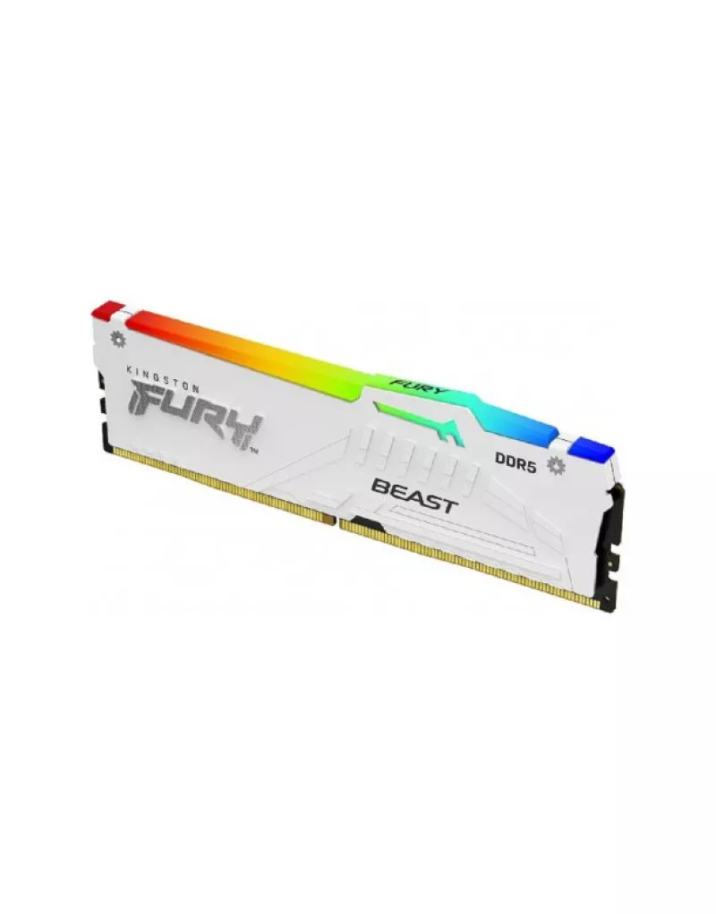 RAM DIMM DDR5 Kingston Beast White RGB EXPO 16GB 6000MHz KF560C36BWEA-16