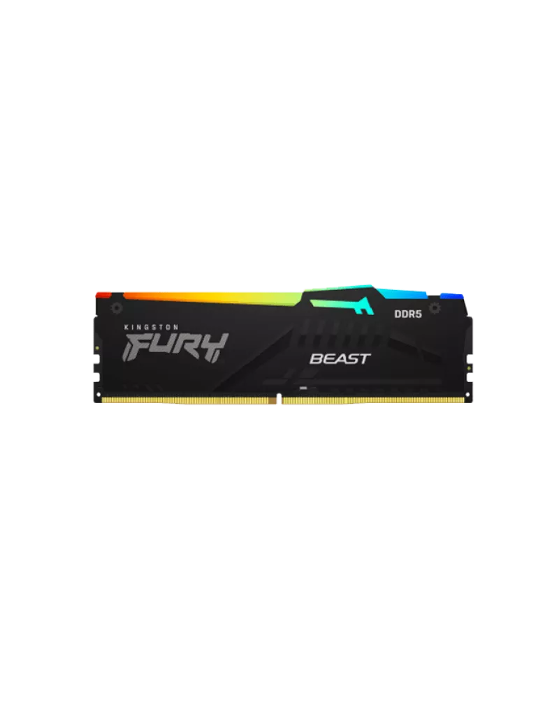 RAM DDR5 8GB 5200MT/s Kingston Fury Beast RGB 1.25V KF552C40BBA-8