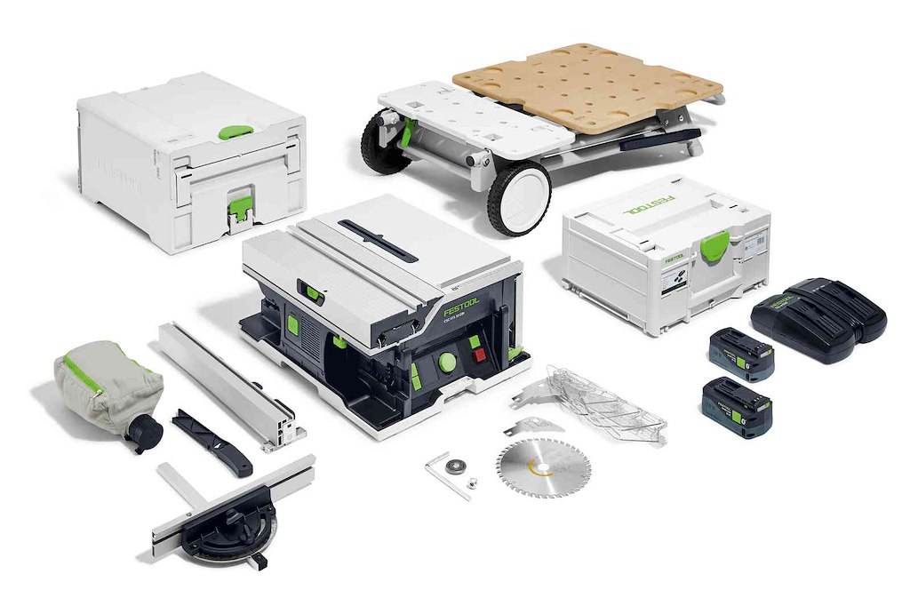 Festool akumulatorski stoni cirkular CSC SYS 50 EBI-Set (577379)