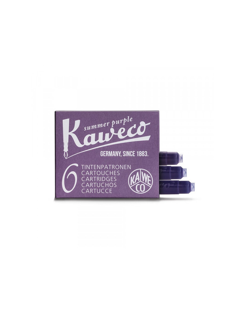 Patrone za naliv pero Kaweco 1/6 Summer purple