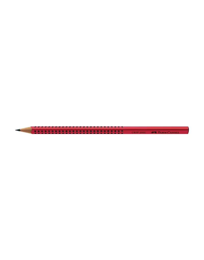 Grafitna olovka Faber Castel GRIP B 17021 12604 crvena