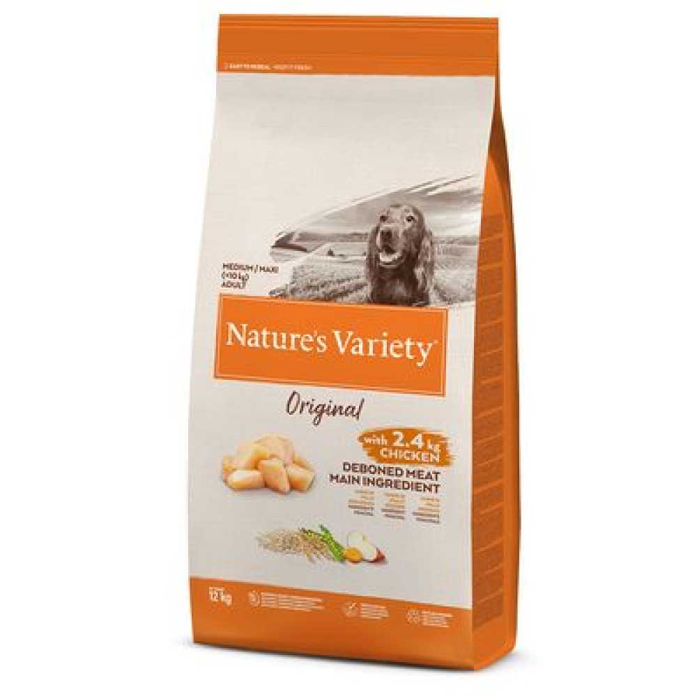 Nature's Variety Original hrana za pse Adult Medium - Chicken 12kg