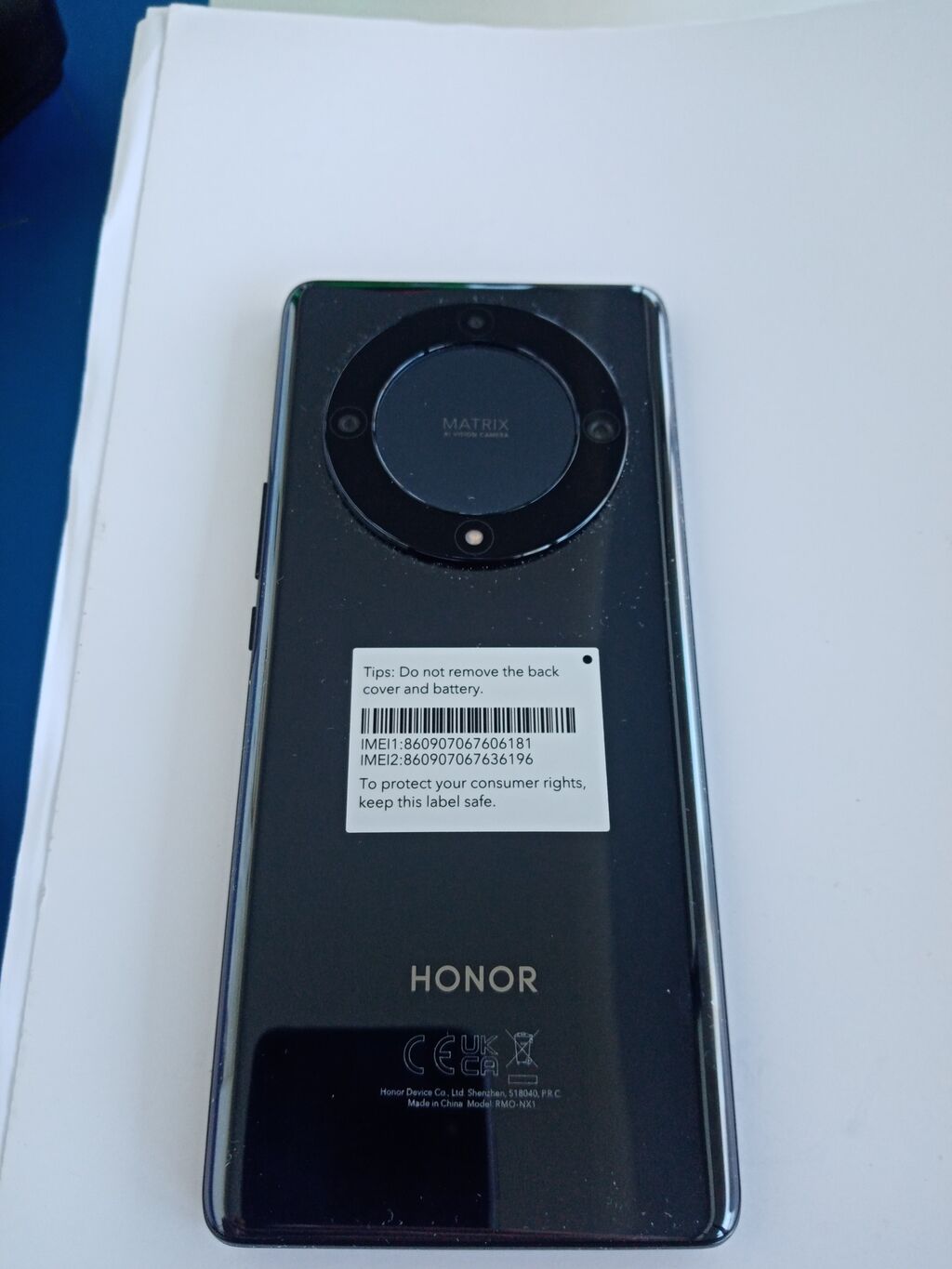 Honor Magic 5 Lite, 256 GB, bоја - Crna, Garancija, Otisak prsta, Dual SIM
