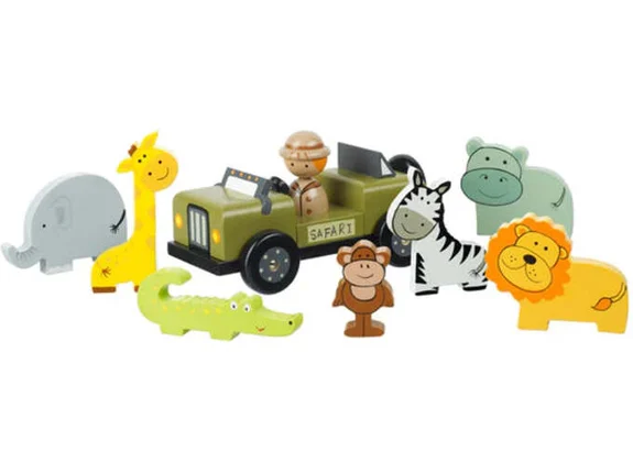 Orange Tree Toys Drveni set safari